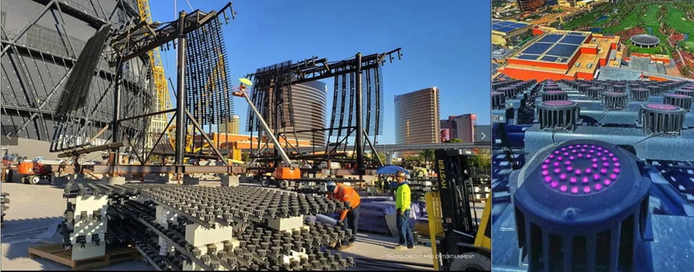 Immersive LED Dome : A Case Study of the Las Vegas LED Sphere - DURWAY ...